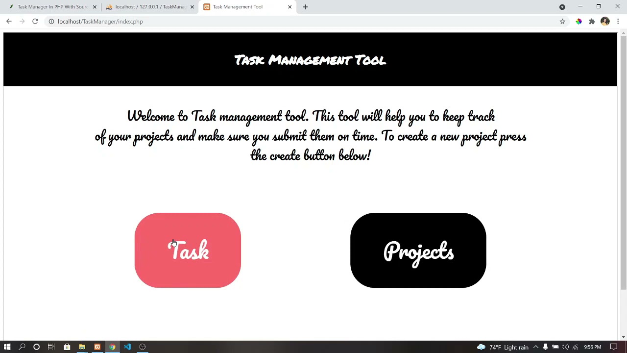 Task List In PHP With Source Code | Source Code & Projects