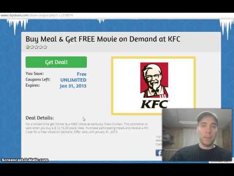 Where to find KFC coupons online in Canada