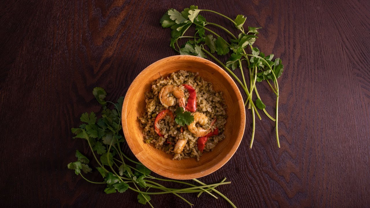 Back in the Day: Cilantro and peas combine in a striking Peruvian rice ...