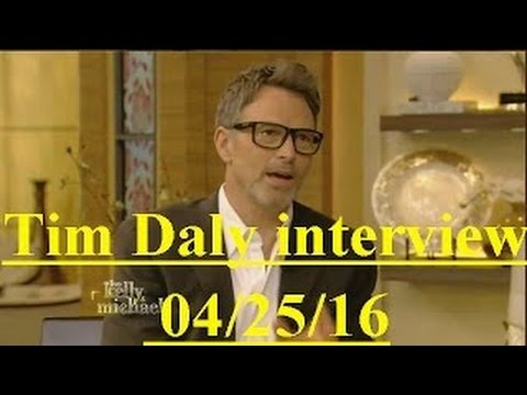 Tim Daly interview Live! With Kelly and Michael 04/25/16