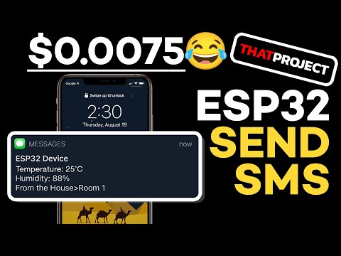 Send an SMS from ESP32 (ft. Twilio)