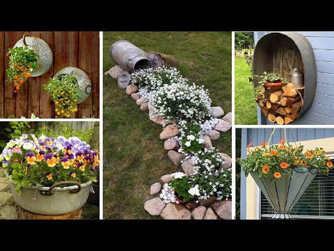44 Creative Garden Ideas With Galvanized Tubs| garden ideas