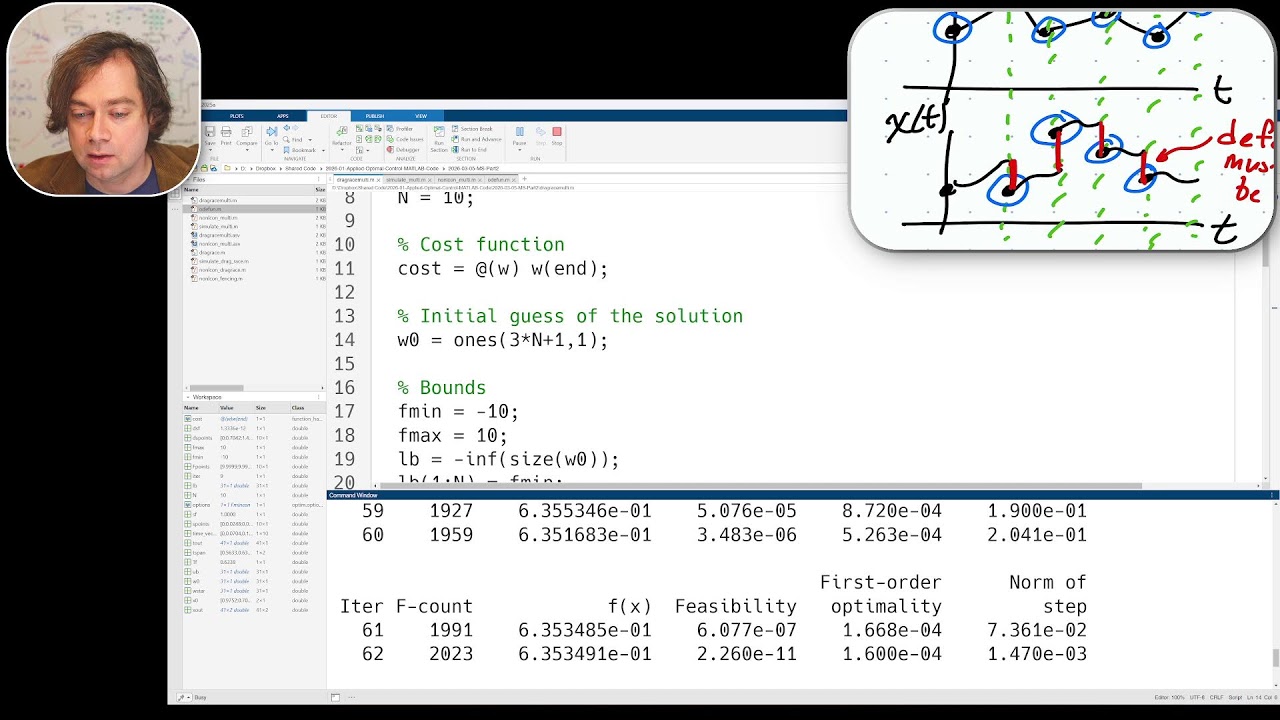 Applied Optimal Control -- Lecture 14: Coding Multiple Shooting / Direct Collocation