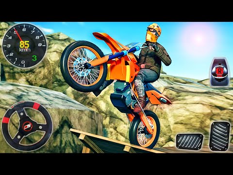 Motocross Dirt Bike Stunt Racing 2021 - Motor Stunt Racer Offroad Bike - Android GamePlay