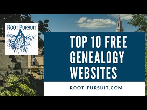 Top 10 Free Genealogy Websites