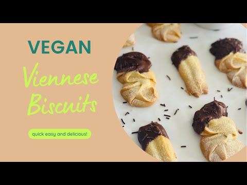 Vegan Viennese Biscuits