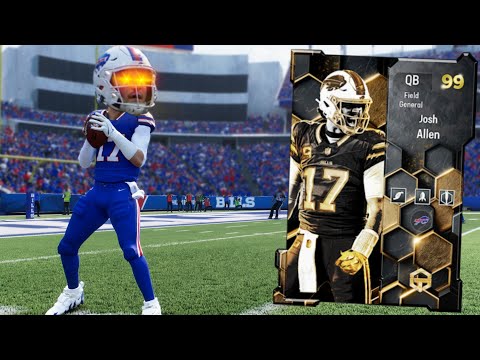 99 Golden Ticket Josh Allen is a MONSTER in Madden 25 Ultimate Team!