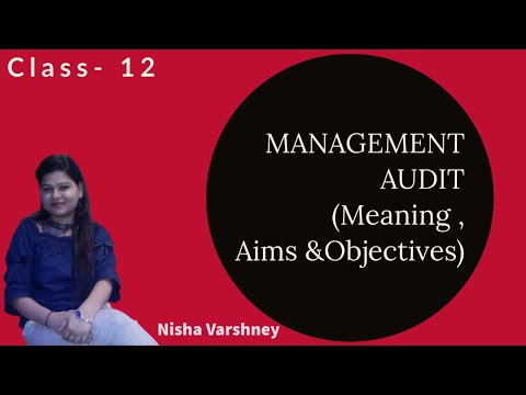 | CLASS 12 | MANAGEMENT AUDIT | BUSINESS STUDIES |