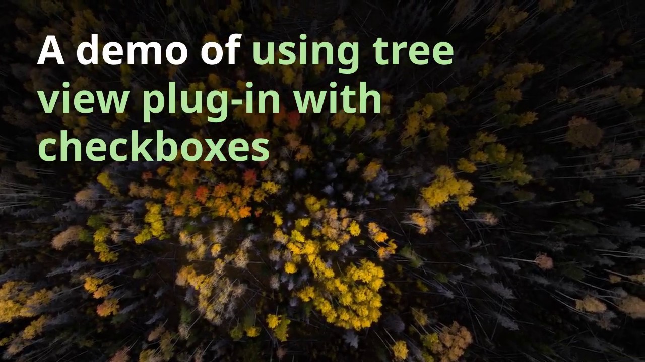 jQuery Treeview with Checkboxes