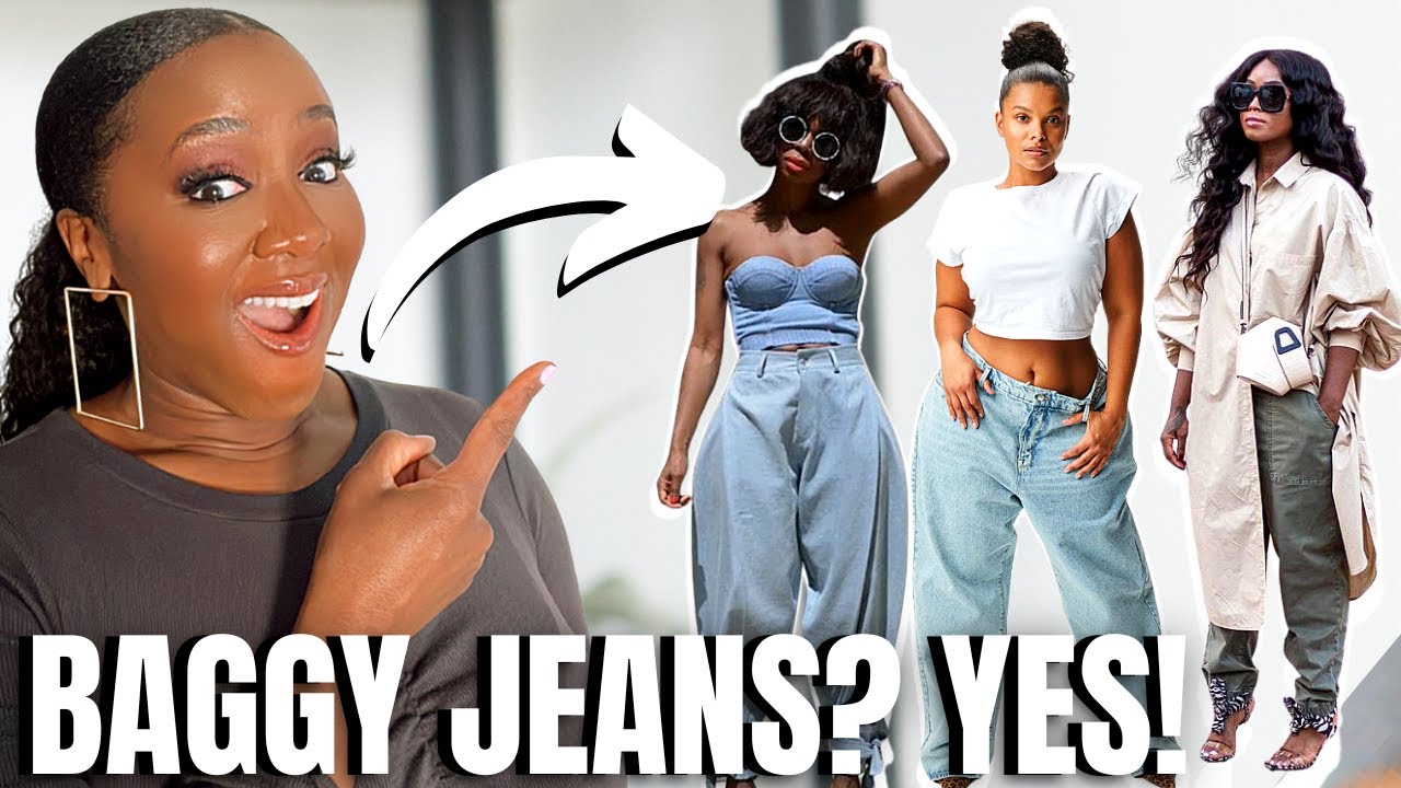 How to Style Baggy Jeans for Women & NOT Look Crazy