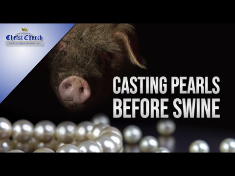 "Casting Pearls before Swine"