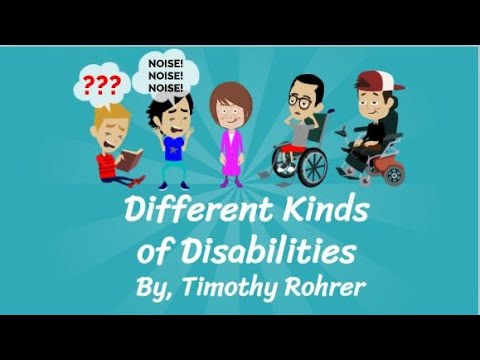 Different Kinds of Disabilities
