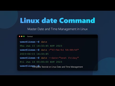 ⏰ Linux Date Command: Master System Time & Formatting (Beginner-Friendly)