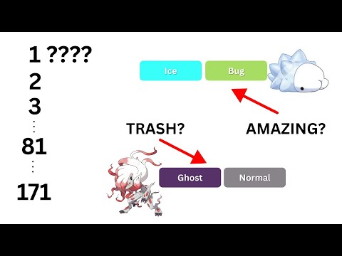 What is the Best Pokemon Type According to Math?