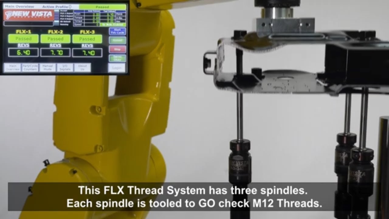 FLX Thread System Verifying Threads in a Car Frame with Restricted ...