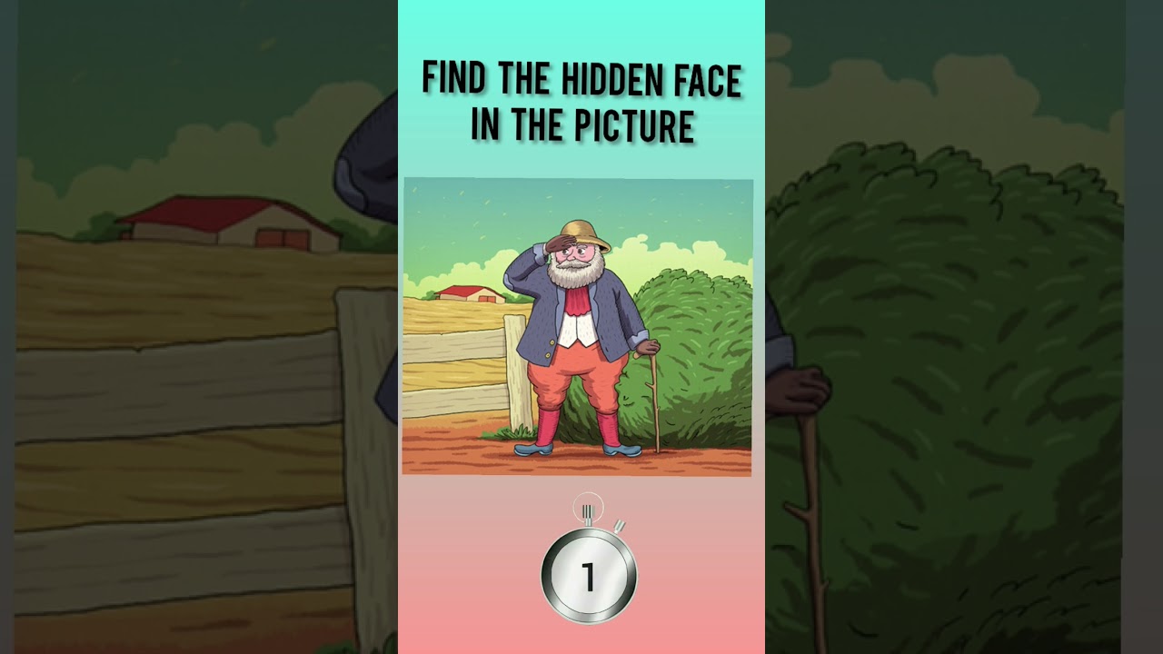 Find the hidden face in the picture#challenge #funnyshorts #memes #trending #tricks #shorts #short