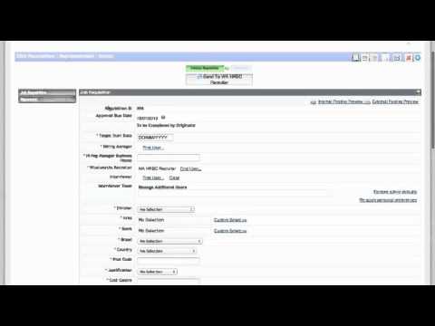 Recruiting and Requisitions