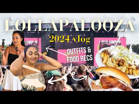 LOLLAPALOOZA 2024 Recap Vlog || ft Chappell Roan, Zedd, The Killers, & Blink 182