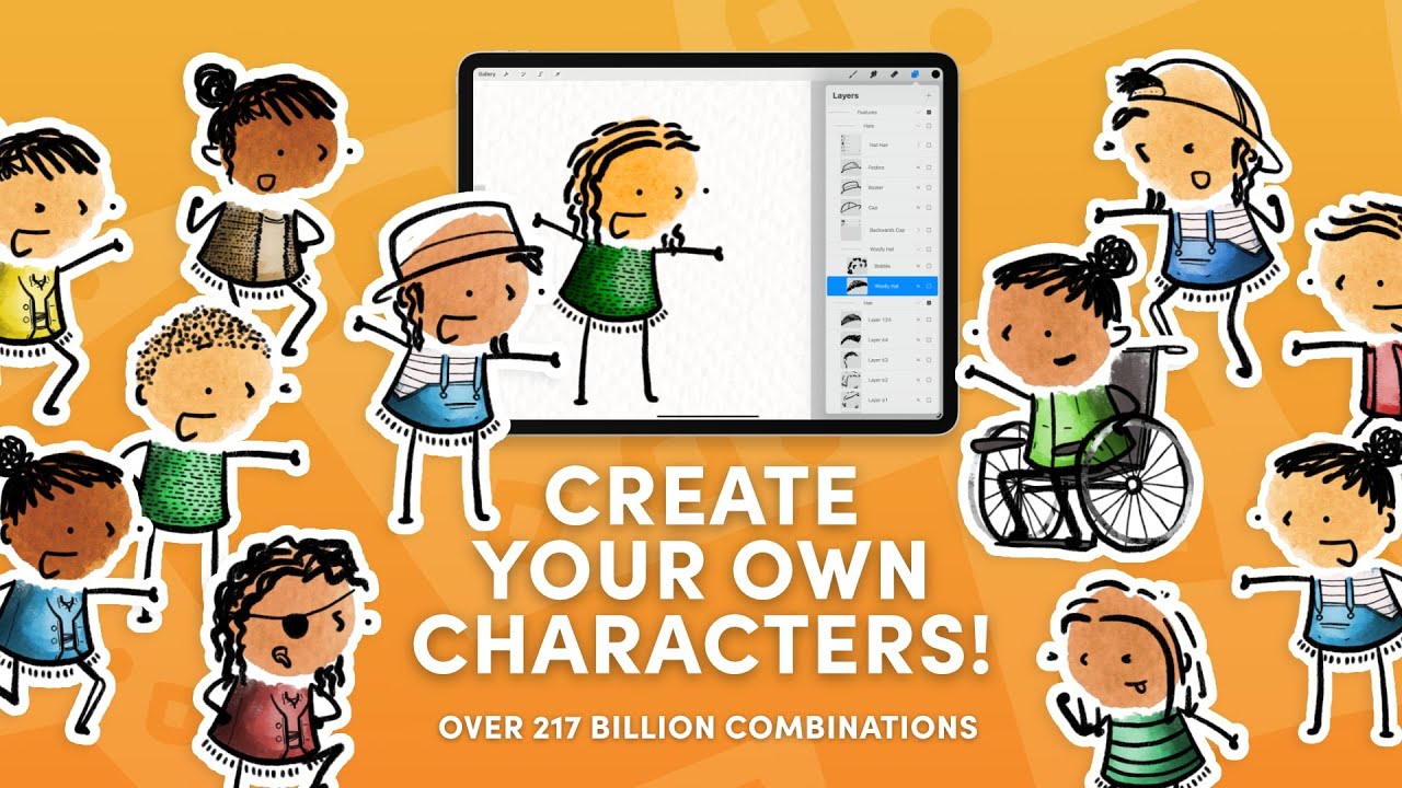 Create Your Own Jethro Characters: Character Creator Kit