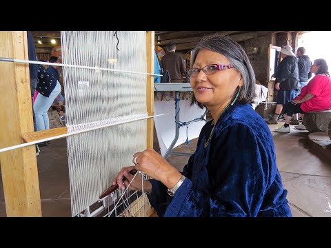 Florence Riggs Interview (Diné Textile Weaving)