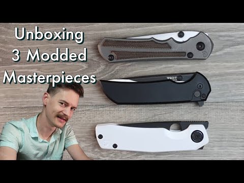 Unboxing 3 Custom Modded Masterpieces by Rockytop Customs