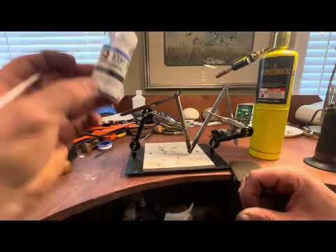 *Brazing* Stainless Steel tubing with BernzOmatic bronze “Brazing/Welding Rods” from Home Depot.