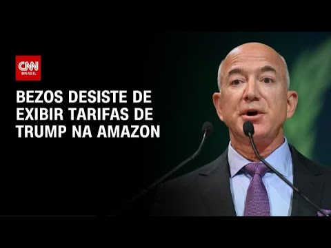 Trump: Bezos fez a coisa certo ao negar listar tarifas no site da Amazon | CNN PRIME TIME