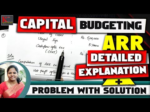 ARR (Accounting average rate of return) method in capital budgeting ...