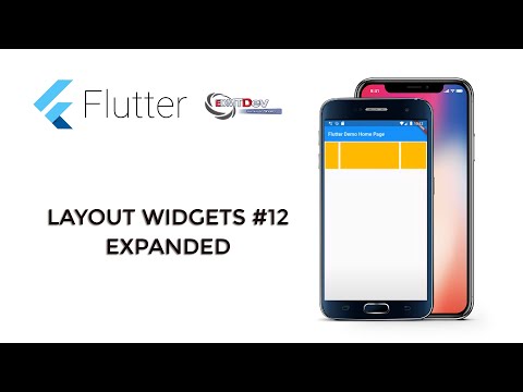 Learn Flutter Tutorial Layout Widgets 12 Expanded - Mind Luster