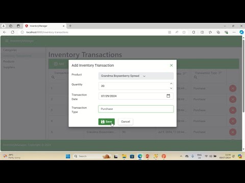 Simple Inventory Manager Application Using Radzen, Angular and C# - Radzen Studio - Radzen