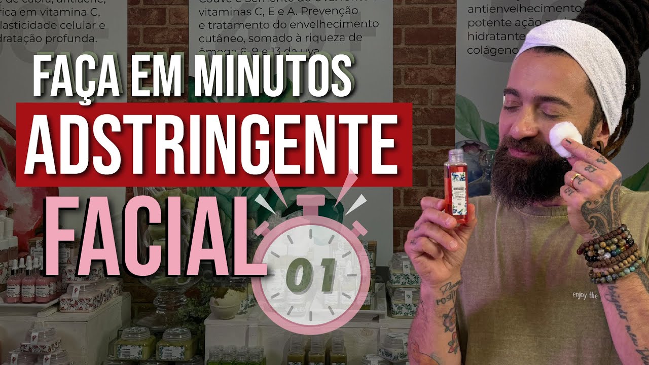 FAÇA EM MINUTOS ADSTRINGENTE FACIAL