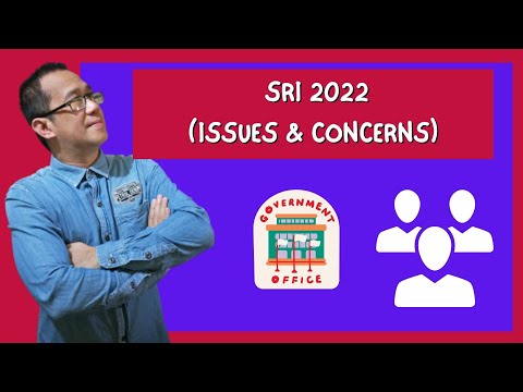 SRI 2022-Issues and Concerns of Service Recognition Incentive 2022 for all government employees.