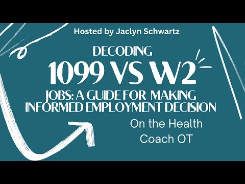 3 Decoding 1099 vs W2 Jobs: A Guide for Making Informed Employment Decisions