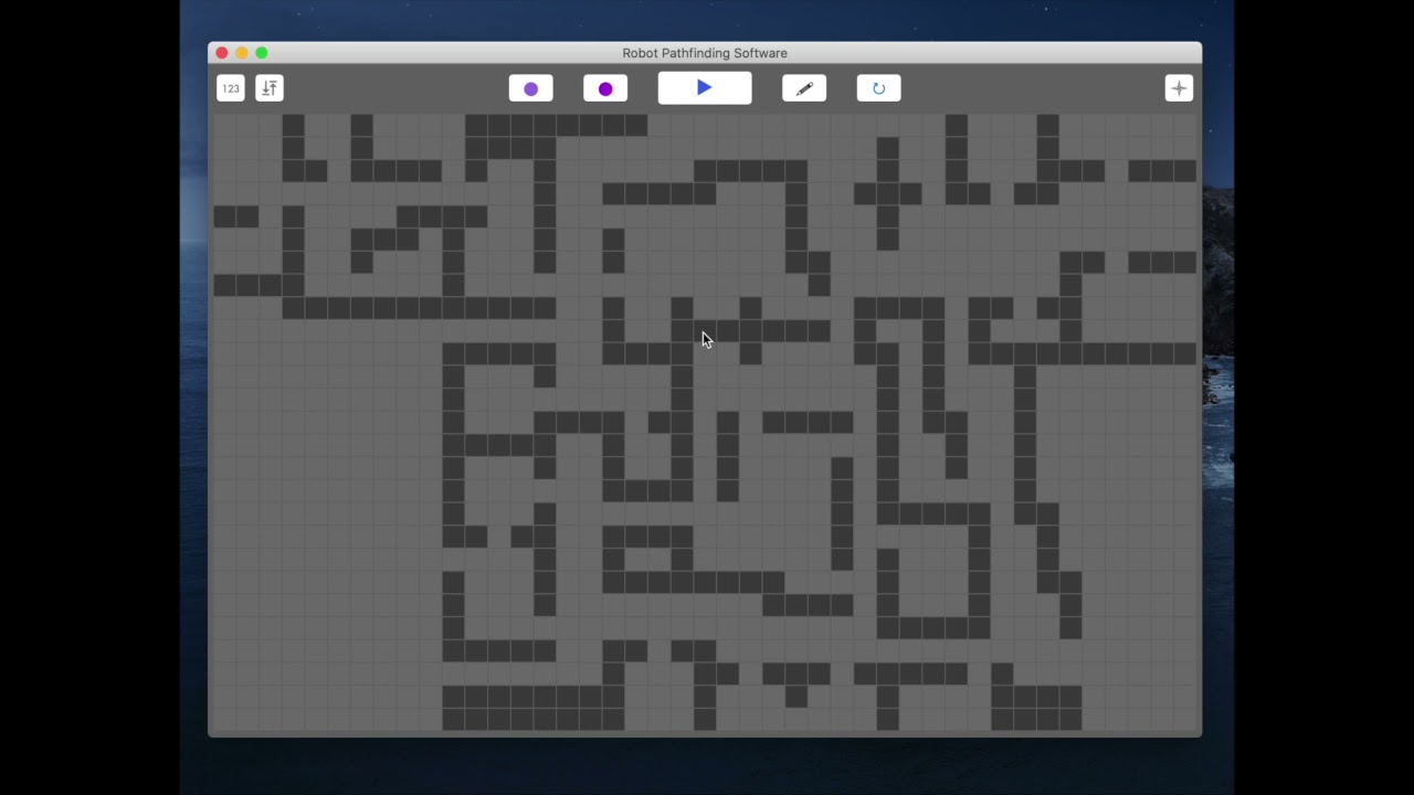 Robot Pathfinding Software Demo (HackAI)