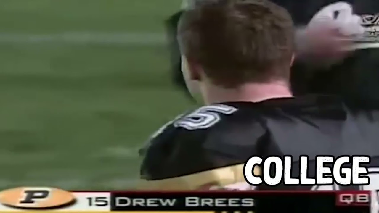 Drew brees hair line