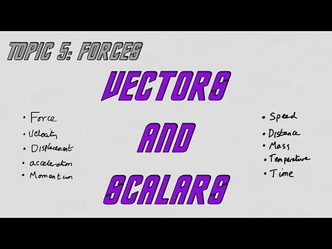 AQA GCSE Physics (9-1): Vector and Scalar Quantities.