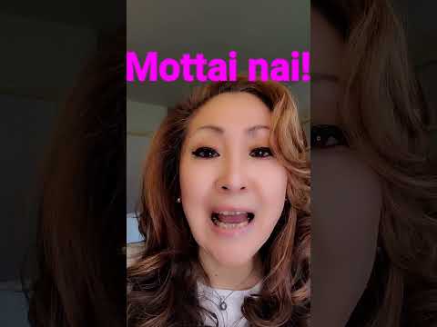 How to say, " How wasteful! "in Japanese!!!