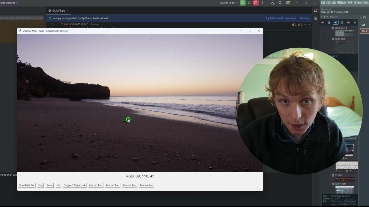 Video To MIDI - Open source project