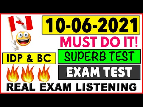🔥 NEW IELTS LISTENING PRACTICE TEST 2021 WITH ANSWERS | 10.06.2021