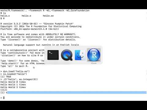 Using C/C++ in R: R CMD SHLIB & Rcpp
