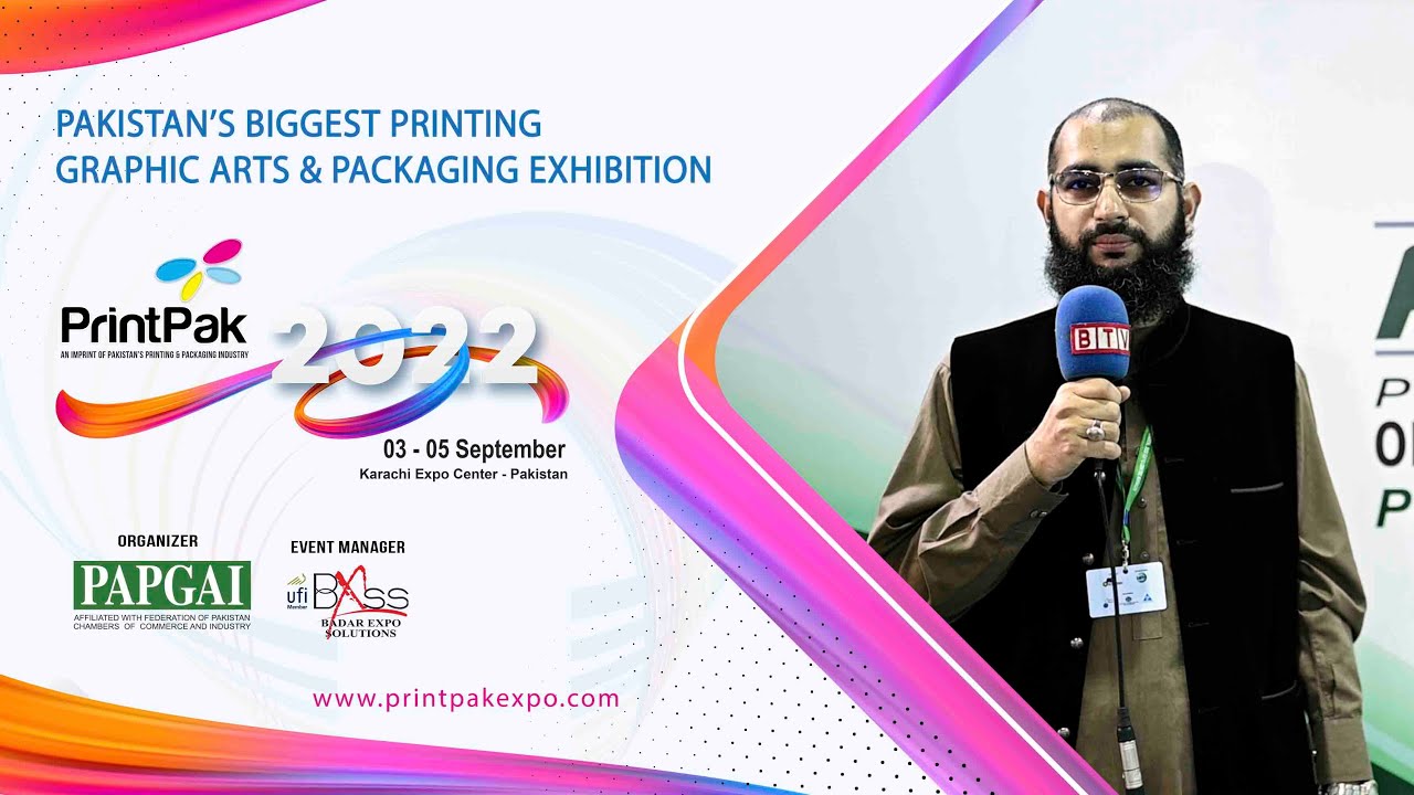 Mr. Mehmood Iqbal Rehmani  (Director - ARTOTEC (PVT.) Ltd ) Participates in PrintPak 2022.