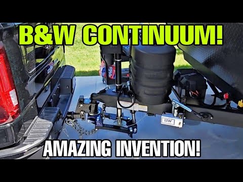 AMAZING INVENTION! B&W Continuum Weight Distribution Hitch! Full Instalation!