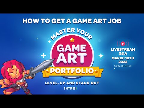 How to get a game art job?