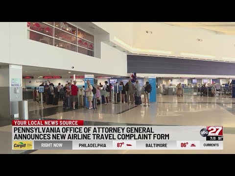 Flight canceled? New airline complaint form announced