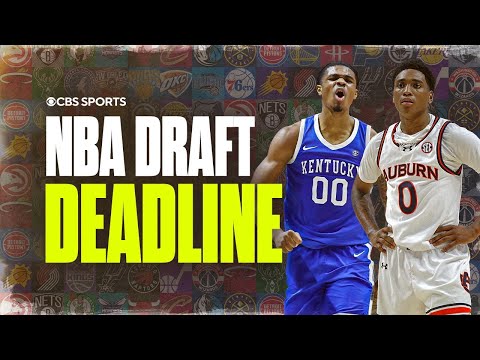 2025 NBA Draft withdrawal deadline: Top players considering going to NBA or return to college 👀