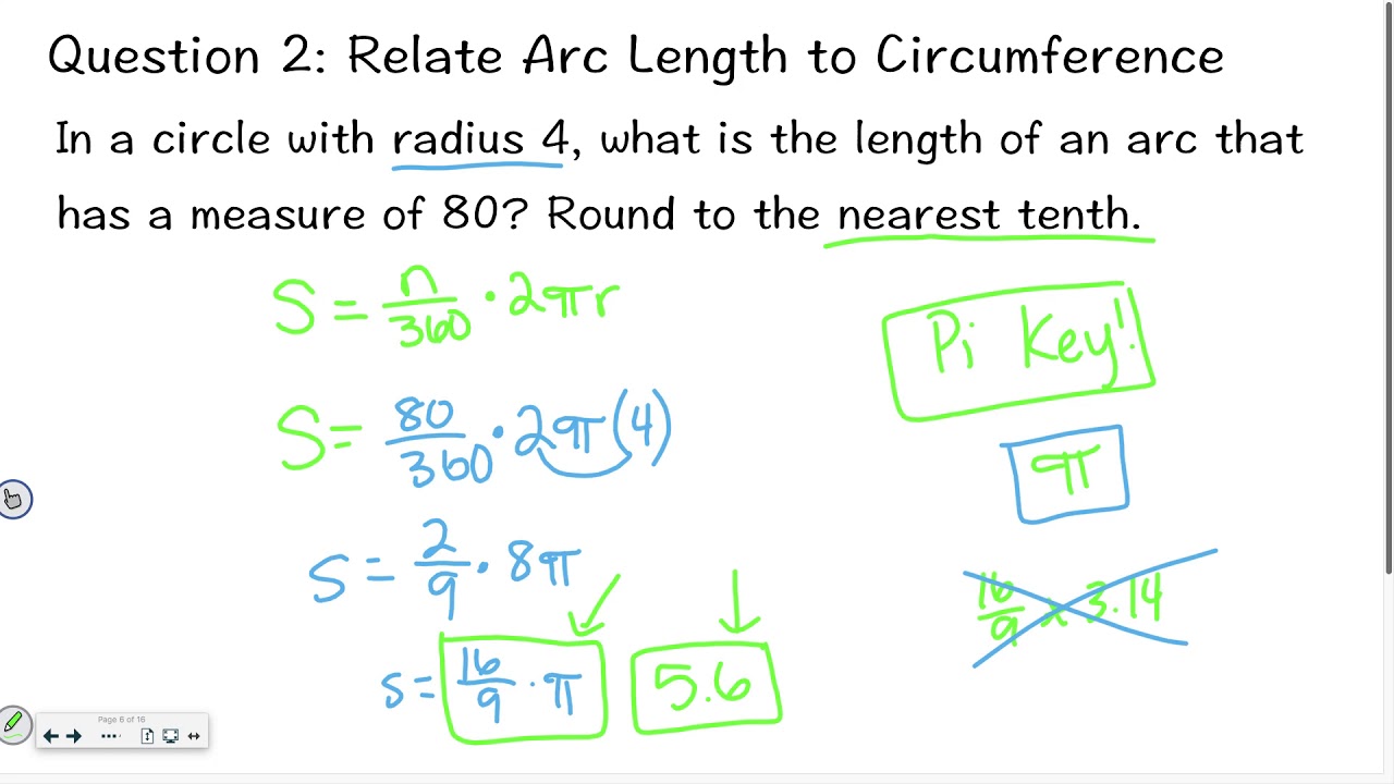 Geometry 10-1: Arcs and Sectors