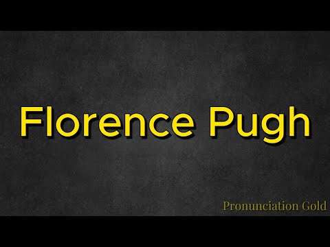How to Pronounce Florence Pugh - Say it Correctly Every Time!