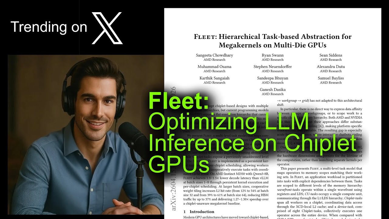 Fleet: Optimizing LLM Inference on Chiplet GPUs
