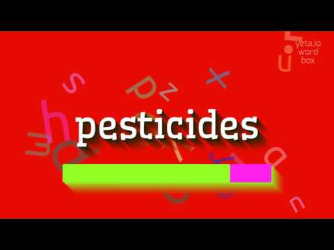 How to say "pesticides"! (High Quality Voices)