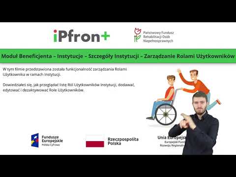 41. Moduł Beneficjenta – Instytucje – Szczegóły Instytucji – Zarządzanie Rolami Użytkowników